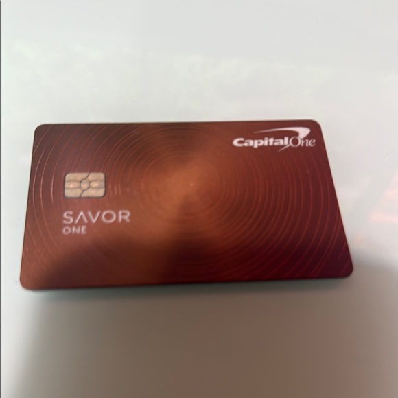 Capital one | Office | Capital One Savor One Card Red | Poshmark